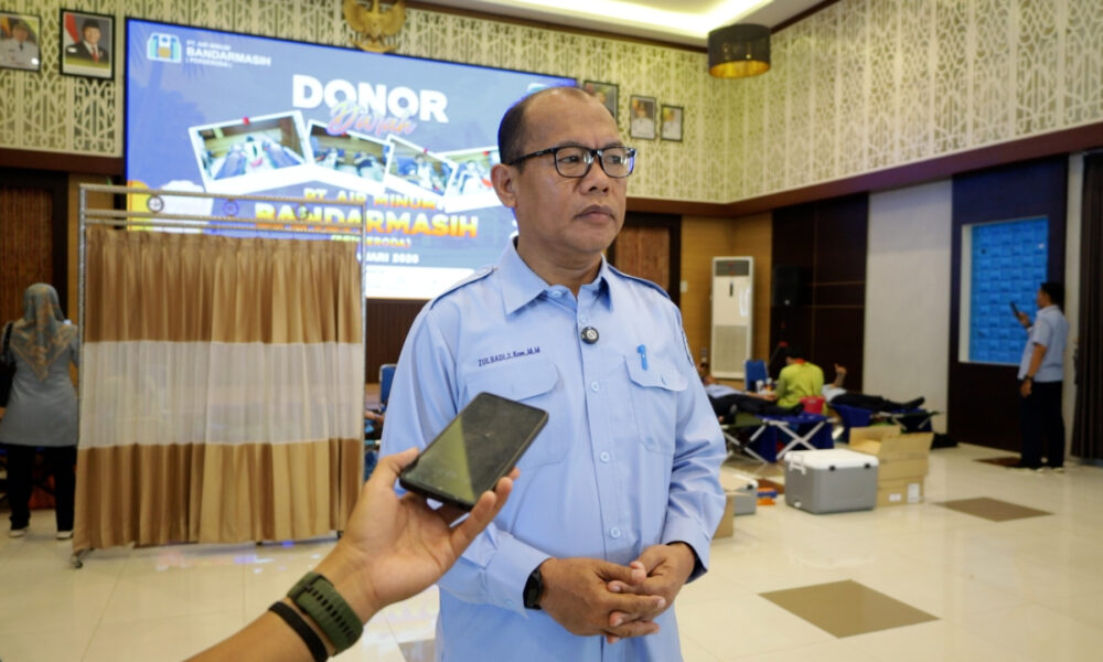 Peringati HUT ke-53, PAM Bandarmasih Gelar Donor Darah - Habar PAM ...